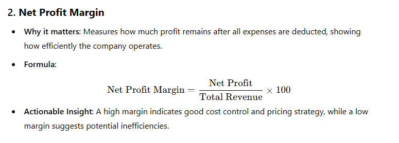 Key Performance Indicators (KPIs) | Easy Accounting | All In One